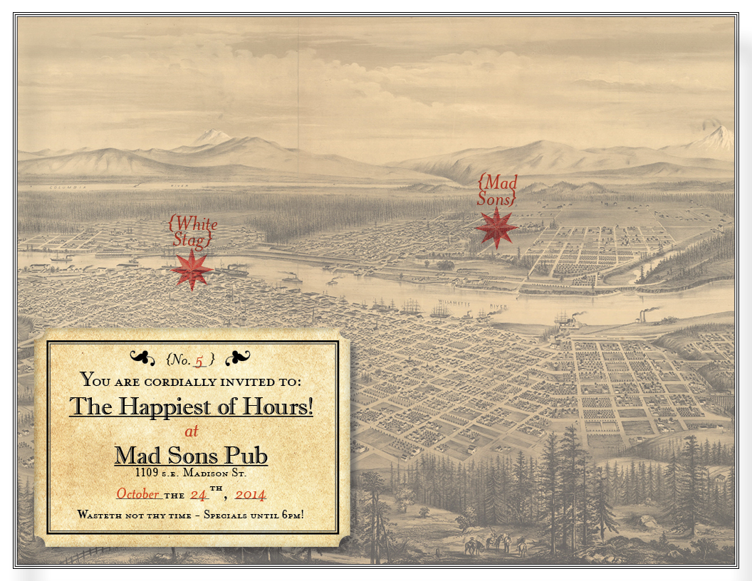 PSAC Happy Hour Posters : Stravers Architecture